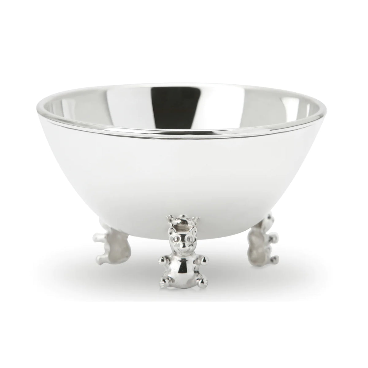 Personalized and Custom Engraved Silver Baby Bowls– All Silver Gifts