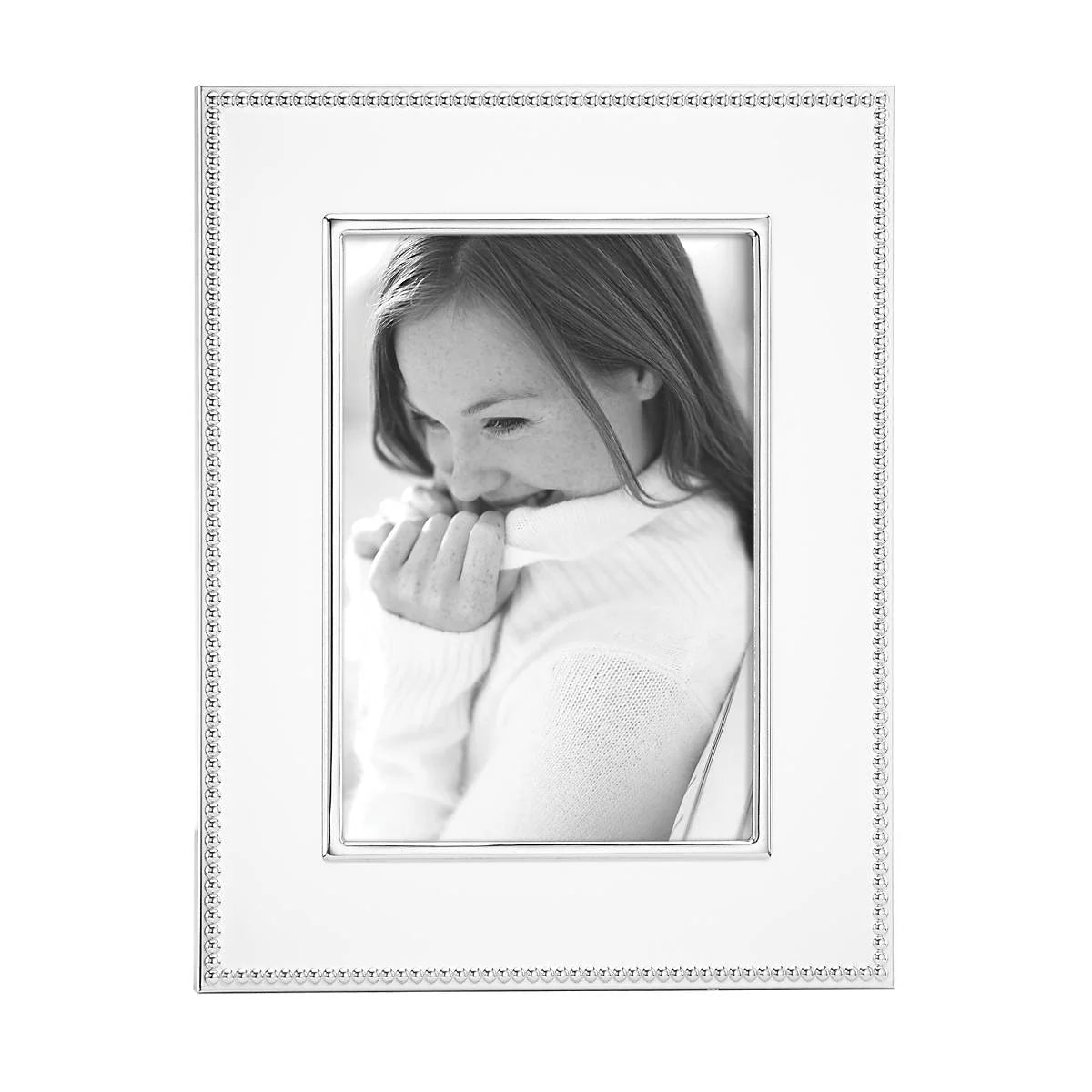 Reed and Barton Lyndon Silverplate 5" x 7" Photo Frame– All Silver Gifts