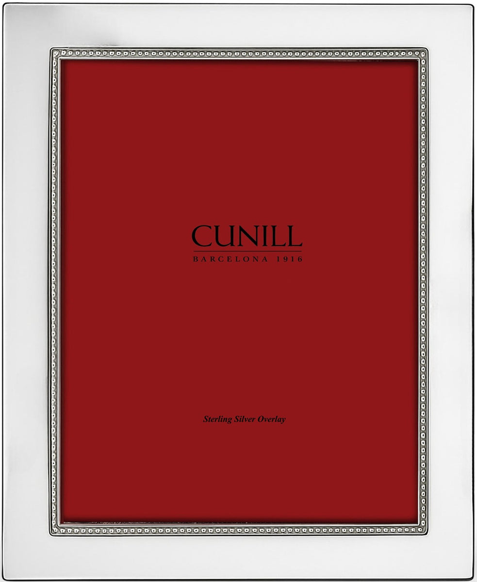 Cunill Tiffany Bead Sterling Silver Overlay 8x10 Picture Frame– All ...