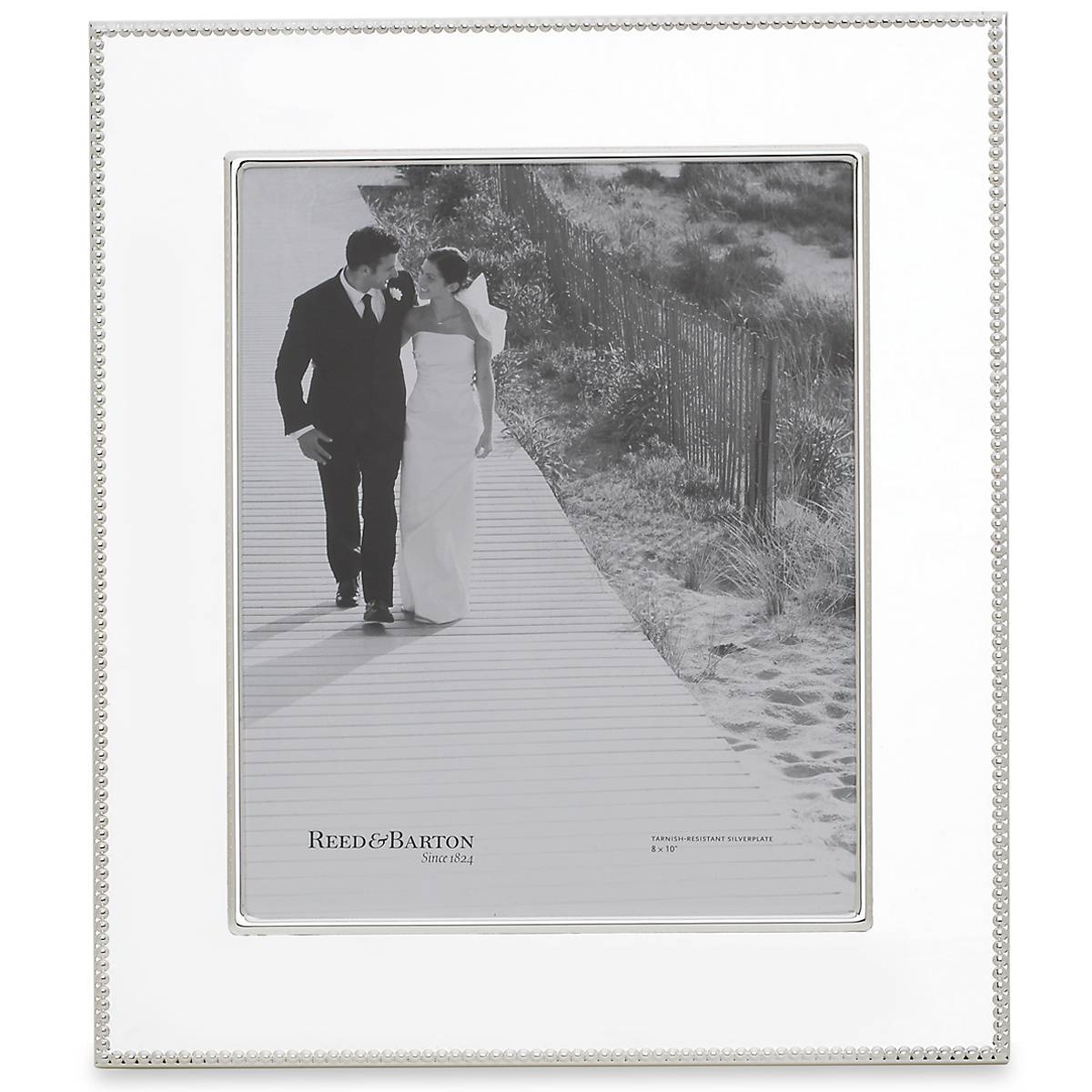 Reed and Barton Lyndon Silverplate 8" x 10" Frame– All Silver Gifts