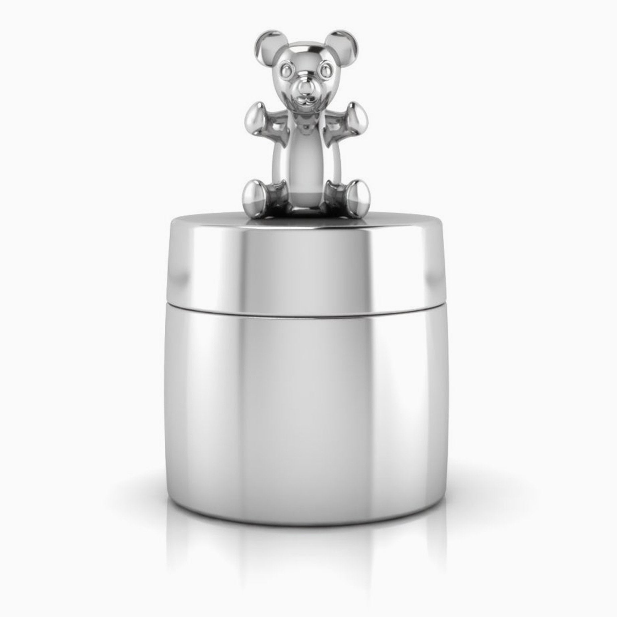 Krysaliis Sterling Silver Teddy Baby Keepsake Box - Perfect Baby Gift ...