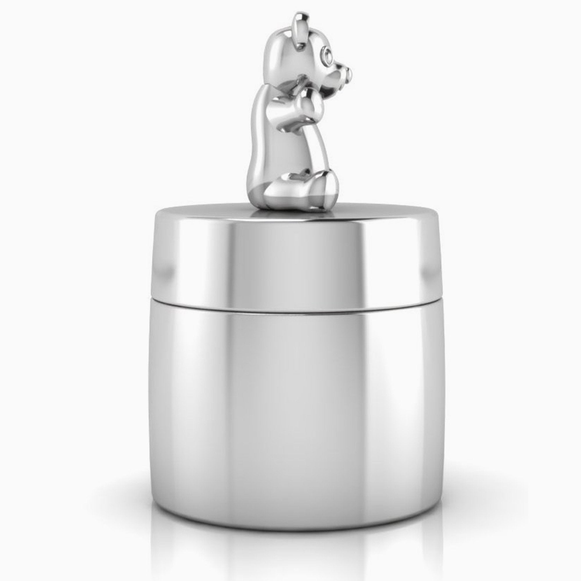 Krysaliis Sterling Silver Teddy Baby Keepsake Box - Perfect Baby Gift ...
