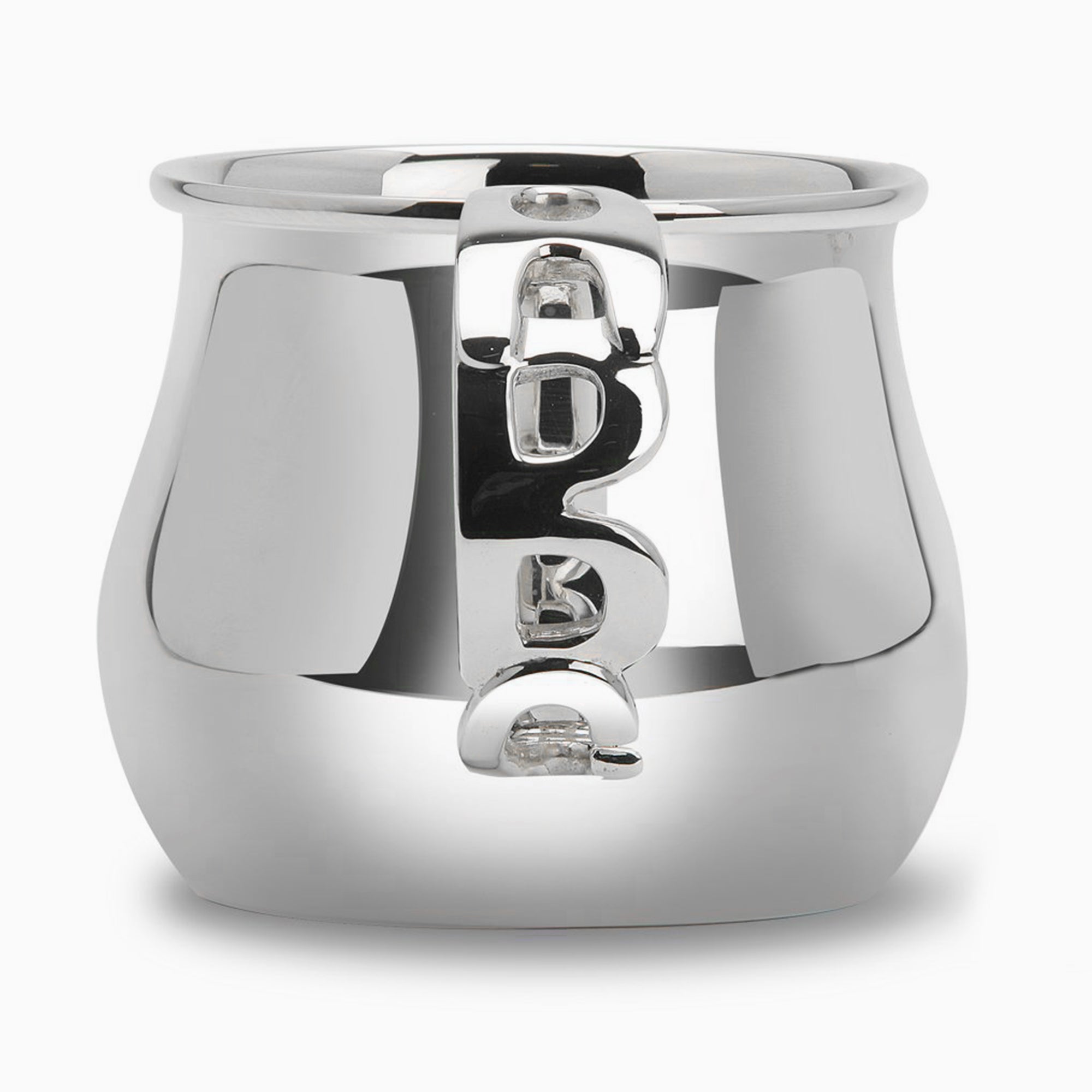 ABC Sterling Silver Baby Cup by Krysaliis - All Silver Gifts