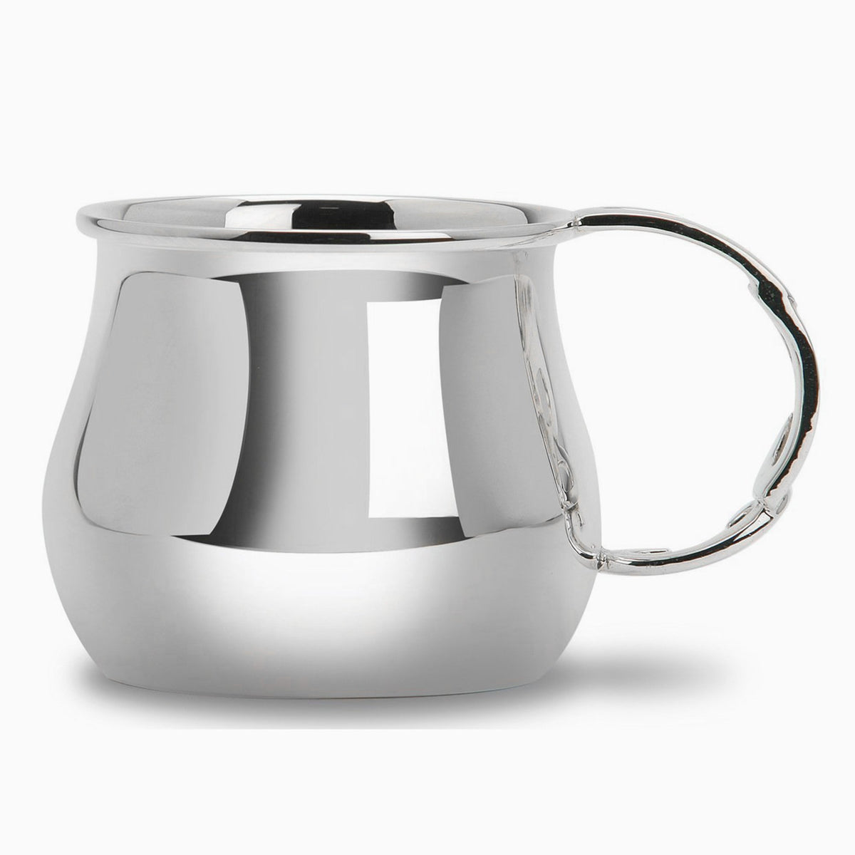 ABC Sterling Silver Baby Cup by Krysaliis - All Silver Gifts