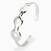 Sterling Silver Baby Infinity Bracelet Bangle by Krysaliis - All Silver ...