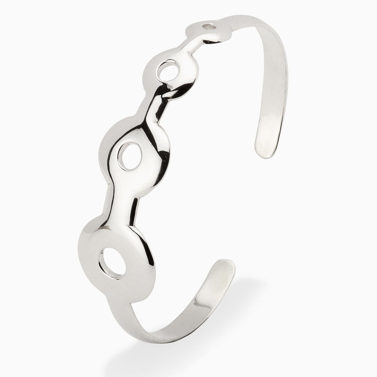 Sterling Silver Baby Infinity Bracelet Bangle by Krysaliis - All Silver ...