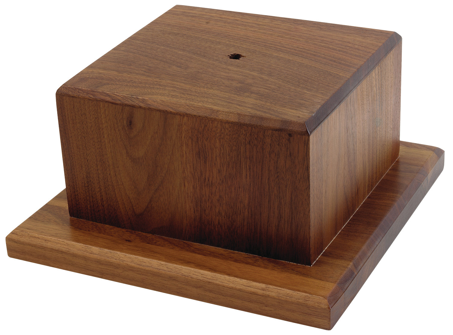 Wood Trophy Base - Medium– All Silver Gifts