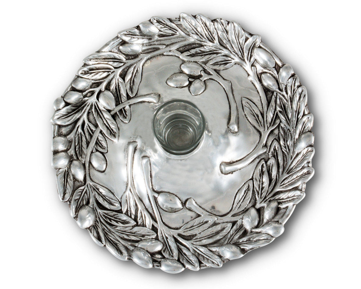 Arthur Court Olive Tidbit tray– All Silver Gifts